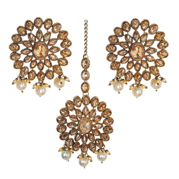 ZIYA TIKKA SET Boutique De Luxe